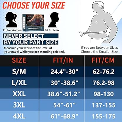 FEATOL Lumbar Support Belt – Back Brace for Lower Back Pain Relief ...