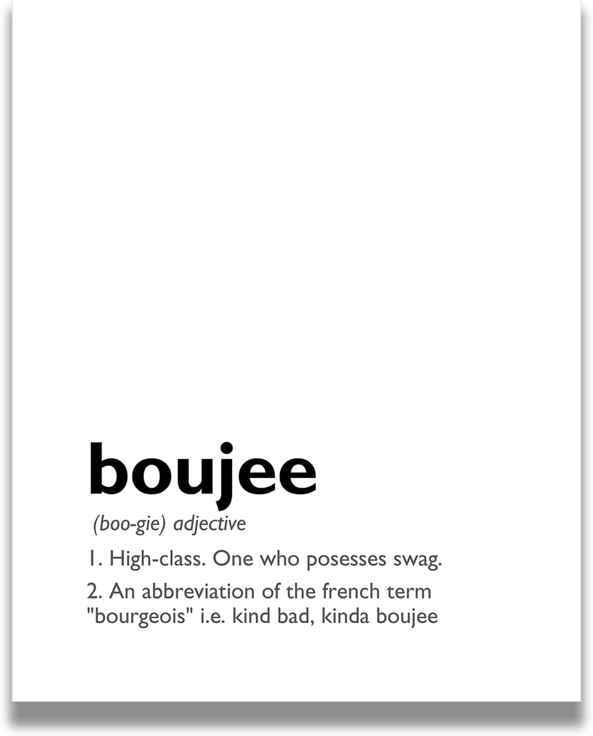 Amazon Boujee Definition Wall Art Funny Gift For High Class amazon-boujee-definition-wall-art-funny-gift-for-high-class