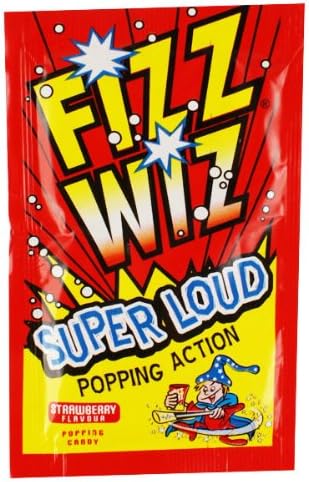 Fizz Wizz Popping Candy - Strawberry : Amazon.co.uk: Grocery