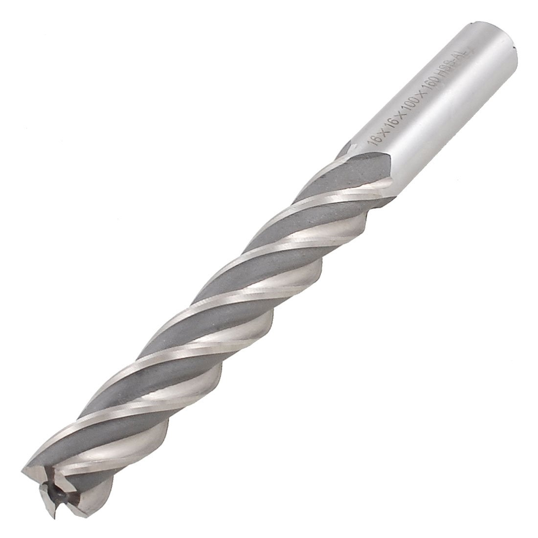 16mm X 16mm X 100mm X 160mm 4 Flutes HSS AL End Mill Milling Cutter