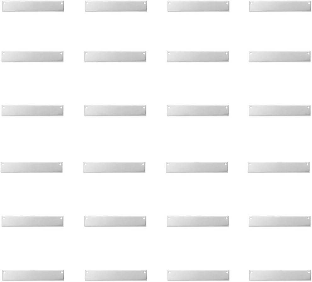 Amazon.com: ImpressArt - Premium Metal Stamping Rectangle Blanks for ...