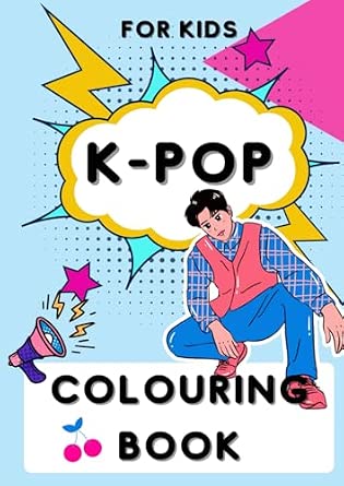 Amazon.com: Fun and trendy K-Pop colouring book for girls age 4-12 ...