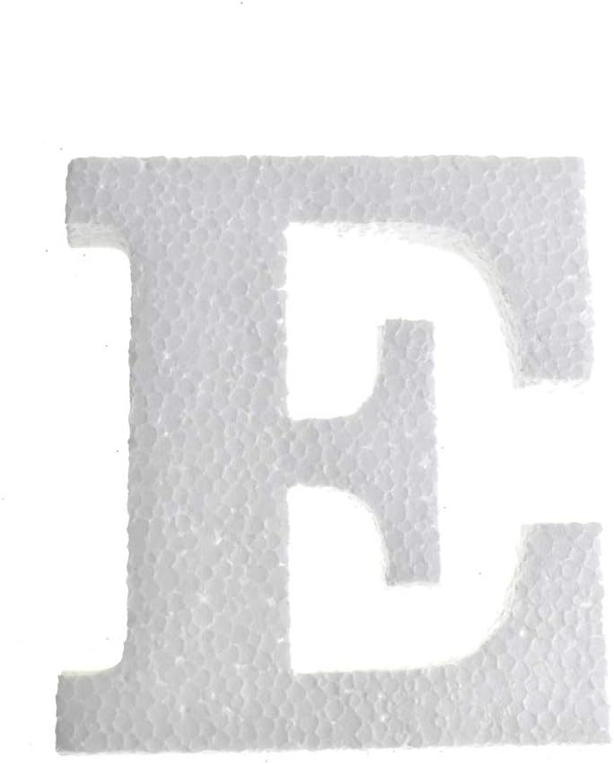Amazon.com: Homeford Craft EPS Foam Letter Cut Out "E", 4-3/4-Inch, 12 ...