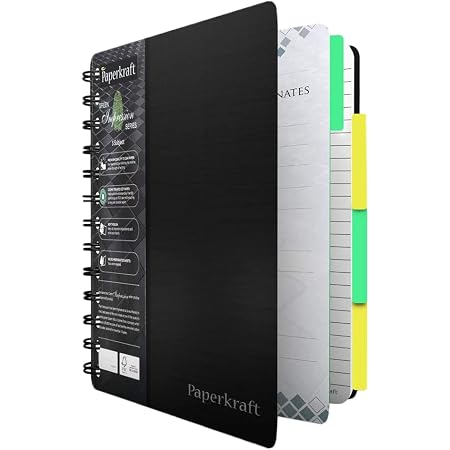Paperkraft Green Impression Notebook - 176 mm x 250 mm, 300 Pages ...