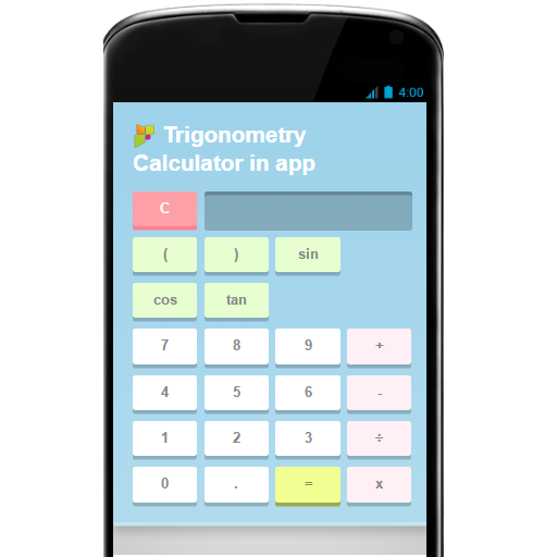 Trigonometry Calculator in app - App on Amazon Appstore
