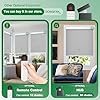 Amazon.com: DONGFXK Motorized Blinds with Remote, Blackout Cooling Automatic Shades with Solar ...