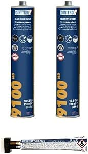 Amazon.com: DINITROL 9100 HD Automotive Urethane 310ml 2 Tubes + 538 ...