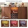 Amazon.com: ONBRILL 63" Wine Bar Cabinet with LED Light,Modern Liquor ...