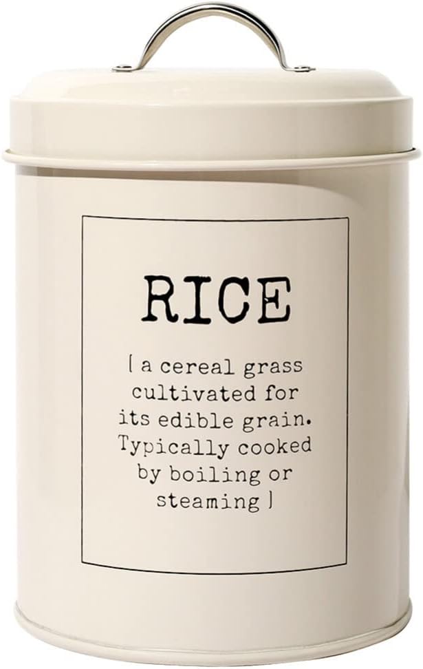 Amazon.com: Luxshiny Rice Bucket Rice Storage Bin Airtight Storage ...