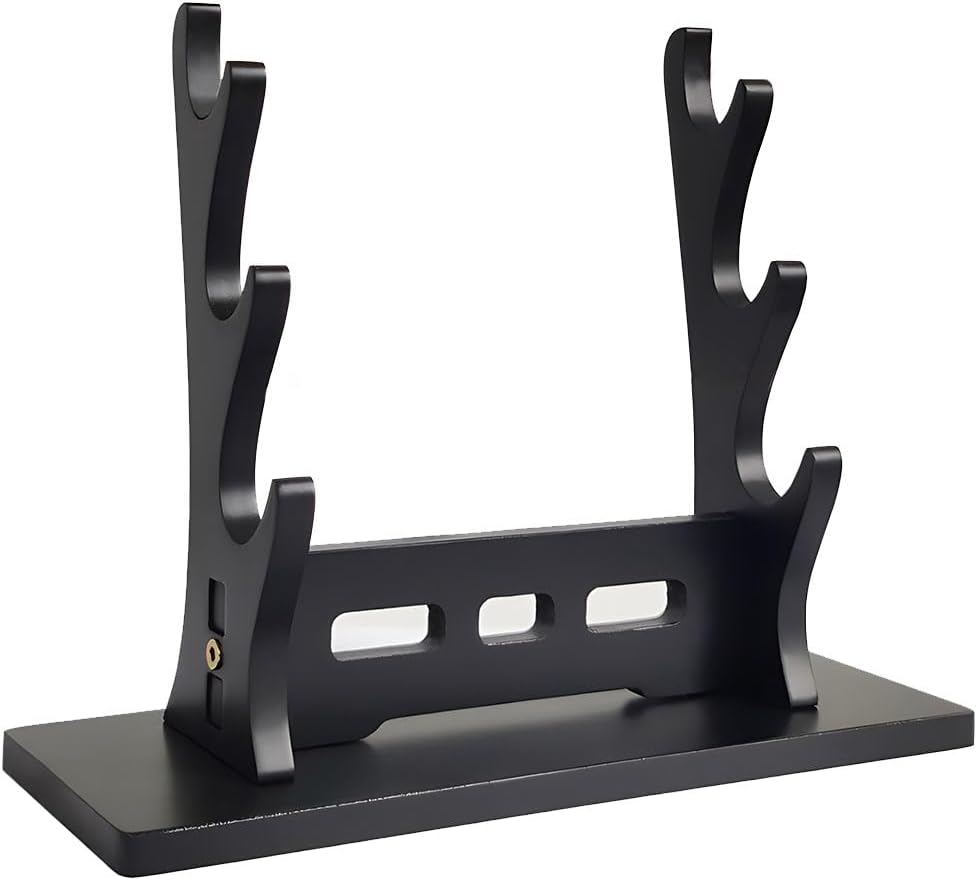 Amazon.com: SEEMINESALE Katana Stand,3-Tier Samurai Sword Stand,Sword ...