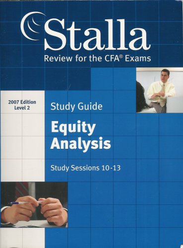 Amazon.com: Stalla Review for the CFA Exams (Study Guide - Equity ...