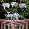 Amazon.com: DULRLLY Solar Cow Lights Outdoor Solar Lamp, Resin Cow ...