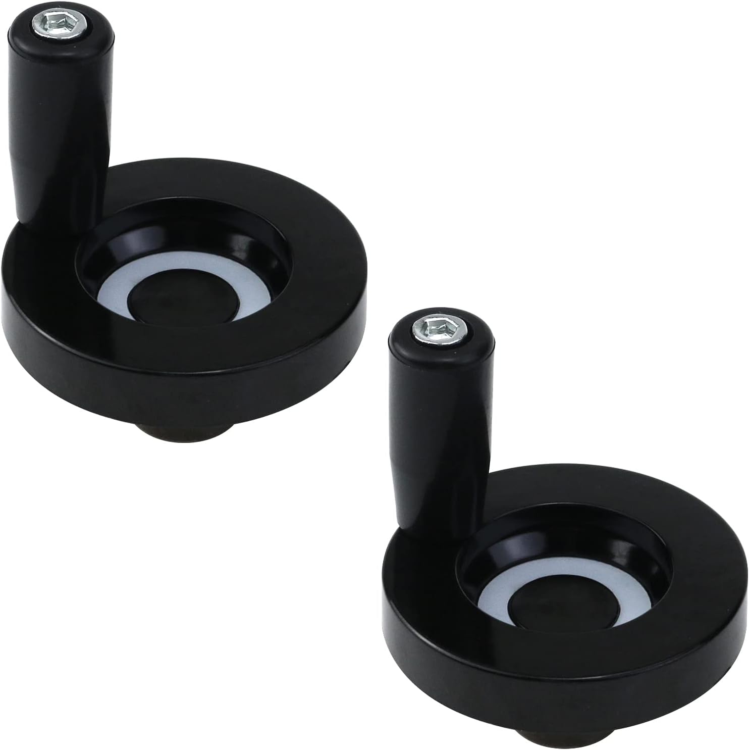 Amazon.com: ANWOKIT Round Handwheel Revolving Handle Hand Wheel with ...