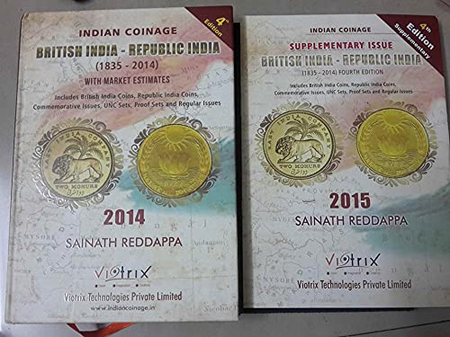 Indian Coinage Book Catalog 2014 - 4th Edition with Supplementary 2015 ...