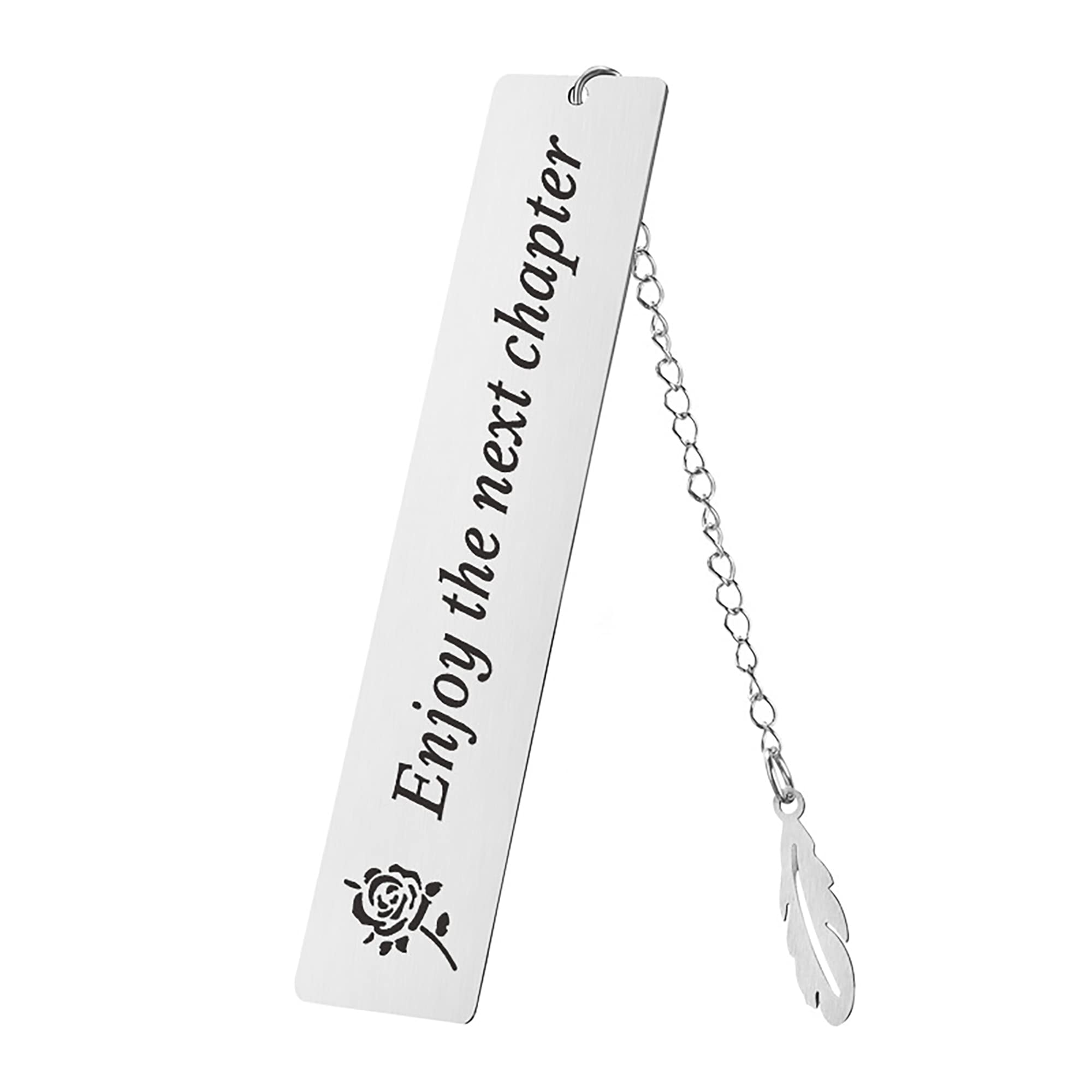 1Pcs Bookmark Engraved Enjoy The Next Chapter Retirement Gifts for ...