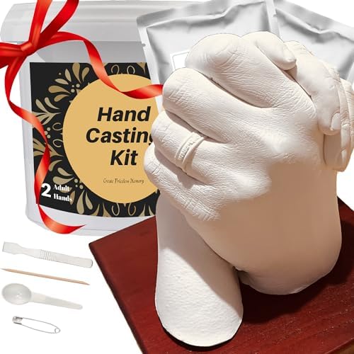 Edinburgh Casting Studio Premium Hand Casting Kit for 2 - Gift for ...