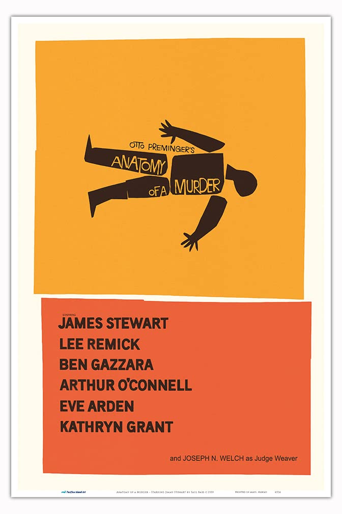 Anatomy Of A Murderer Poster