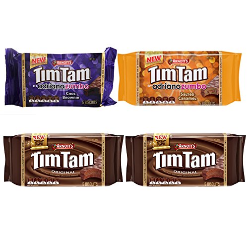 Amazon.com: Tim Tam Cookies Arnotts | Triple Assortment | Snack Pack ...