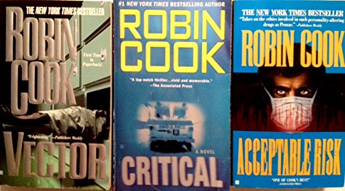 3 Robin Cook Books - (Vector, Critical, & Acceptable Risk): Robin Cook ...
