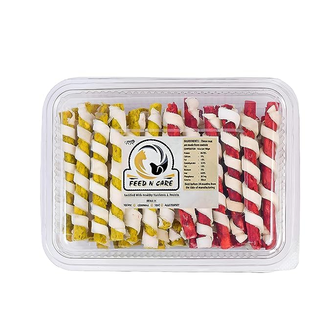 Feed N Care All Natural Ingredients Chew Stick Munchie for Dogs Chicken ...