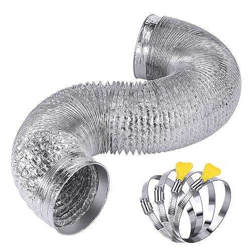 Snapklik.com : Steelsoft Heavy Duty 4Flexible Dryer Vent Exhaust Duct ...