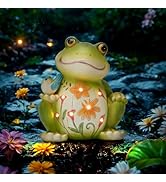 Amazon.com : Solar Garden Mermaid Decor Outdoor Statue - Mermaid With ...