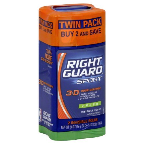 Amazon.com : Right Guard Sport "FRESH" Scent Twin Pack : Antiperspirant ...