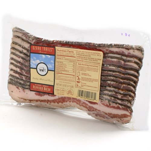 Amazon.com : Hickory Smoked Virginia Country Bacon (12 ounce) : Grocery ...