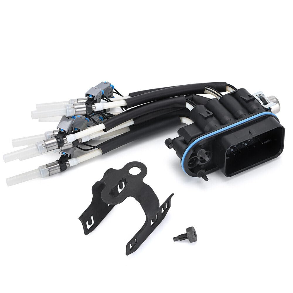 Amazon.com: 8 Cylinder Fuel Spider Injector With Bracket Fuel Injector ...