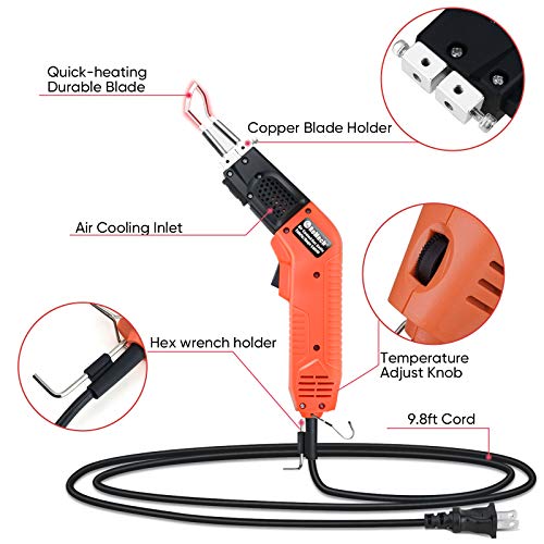 Snapklik.com : RoMech Fabric Cutter Rope Cutter Air Cooled Pro Electric ...