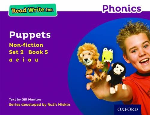 Read Write Inc. Phonics: Puppets (Purple Set 2 Non-fiction 5): Munton ...