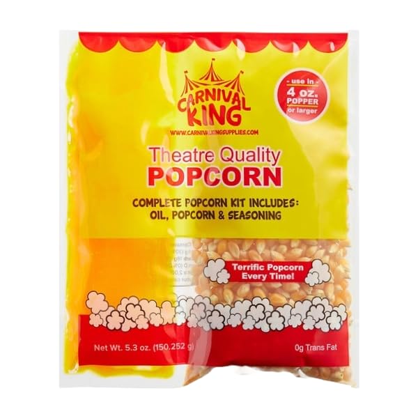 Amazon.com: Carnival King: Popcorn Kernels for Popcorn Machine, Popcorn ...
