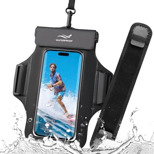 Amazon.com: Waterproof Phone Pouch Floating - Waterproof Arm Bag - IPX8 ...