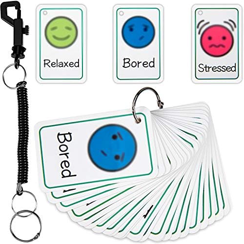 25 Bear Emotion Cards Feelings Mood Verbal Aid Flash Cards : Amazon.co ...