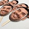 Amazon.com: Artsadd Custom Big Head with Photo Big Head Cutouts on a ...