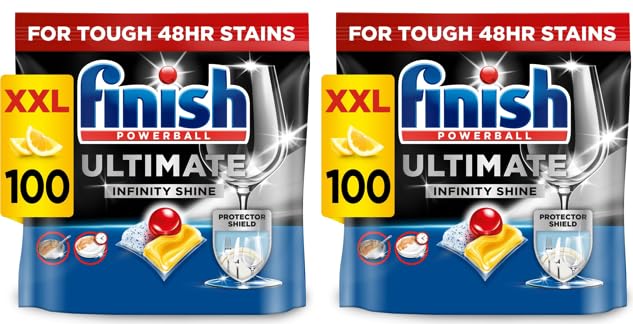 Finish Ultimate Infinity Shine Dishwasher Tablets bulk | Scent : Lemon ...
