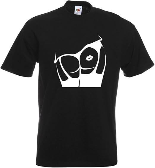 Baciami Il Culo, fanculo T-Shirt in 15 Diversi Colori - Man Print Fun ...