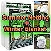 Amazon.com : Garden Netting, Plant Covers 10x33Ft Net Ultra Fine Mesh ...