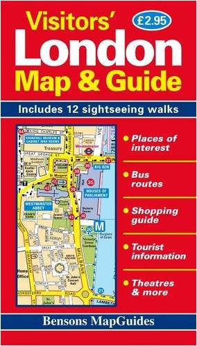 Visitors' London Map and Guide: Bensons Mapguides: 9781898929338 ...
