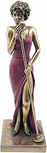 Amazon.com: Jazz Band-Female Singer Statue Musical Decor Cold Cast ...