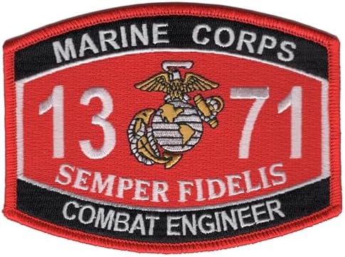Amazon.com: 1371 Combat Engineer MOS Patch : Clothing, Shoes & Jewelry