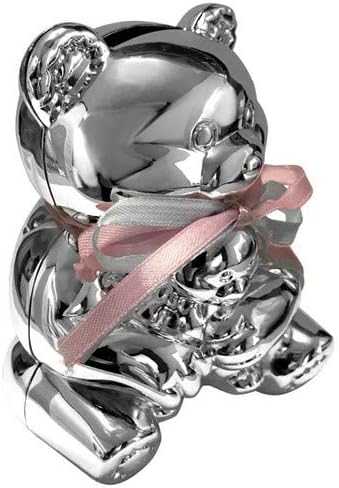 Silver Box Bear-Shaped Height 13cm – TopToy
