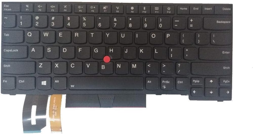 Amazon.com: Genuine Keyboard for ThinkPad E480 L480 T480S US Backlight ...