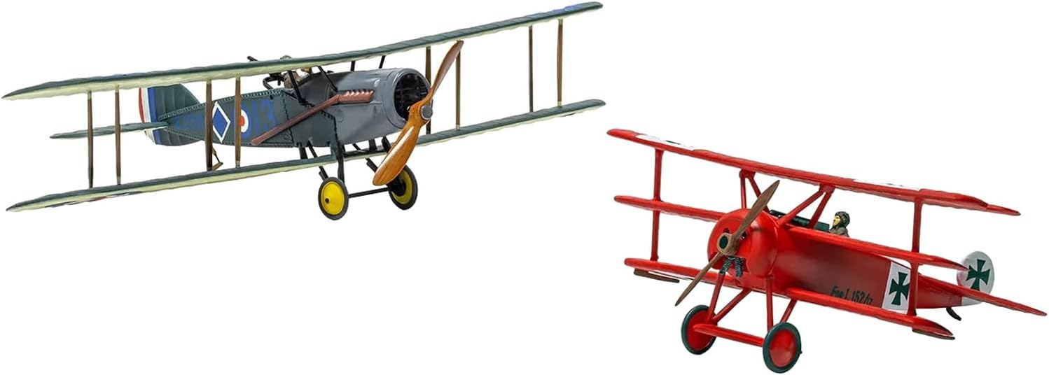 Airfix A02050V Vintage Classic Fokker DR.1 and Bristol F.2B Dogfight ...