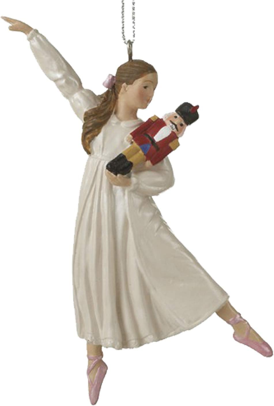 Amazon.com: Clara Nutcracker Ballet Ornament – 4” Ballerina Christmas ...