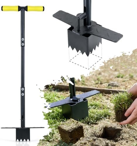 Amazon.com : Omesata Sod Plugger, Bulb Planter with Long Handle and ...
