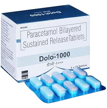 Dolo 1000 mg - Strip of 10 Tablet : Amazon.in: Health & Personal Care
