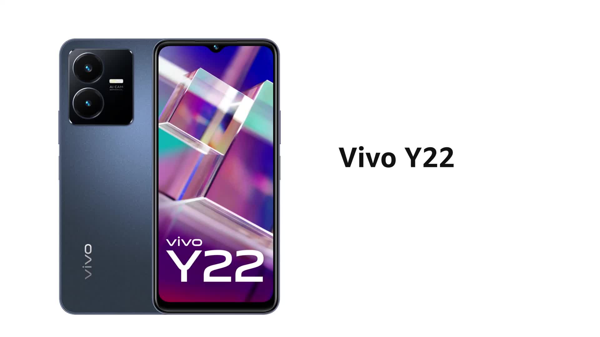 vivo Y22 (Starlit Blue, 4GB RAM, 64GB Storage) with No Cost EMI ...