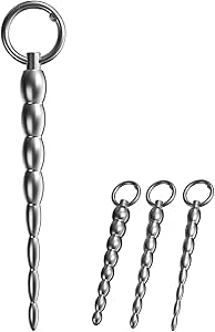 Amazon.com: Crysore Stainless Steel Pull Bead Urethra Sound Rods ...