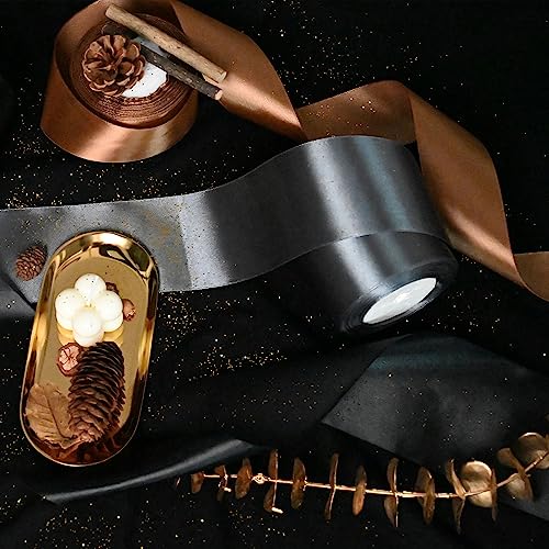 Snapklik.com : 4 Inch Sky Blue Satin Ribbon Fabric Sky Blue Ribbon For ...